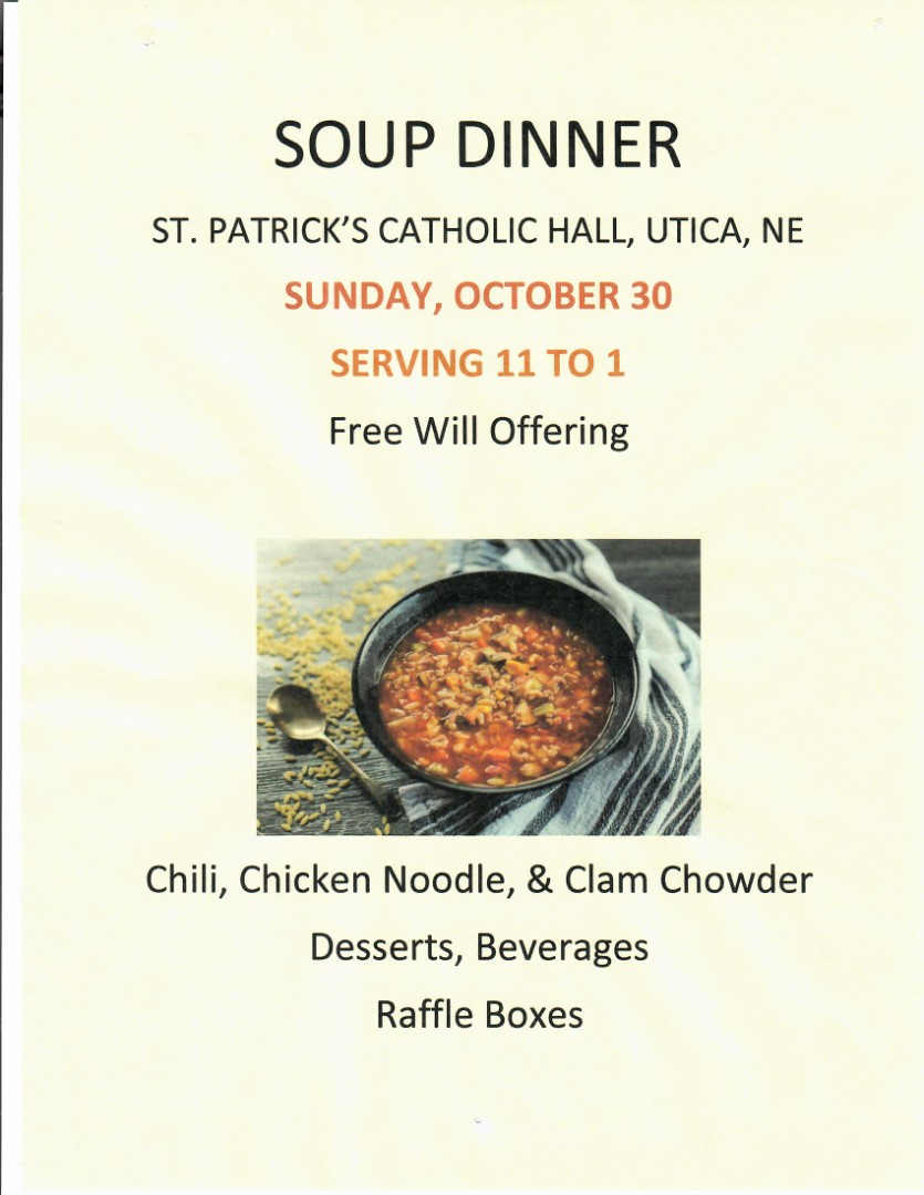 Village of Utica - St. Patrick Soup Dinner