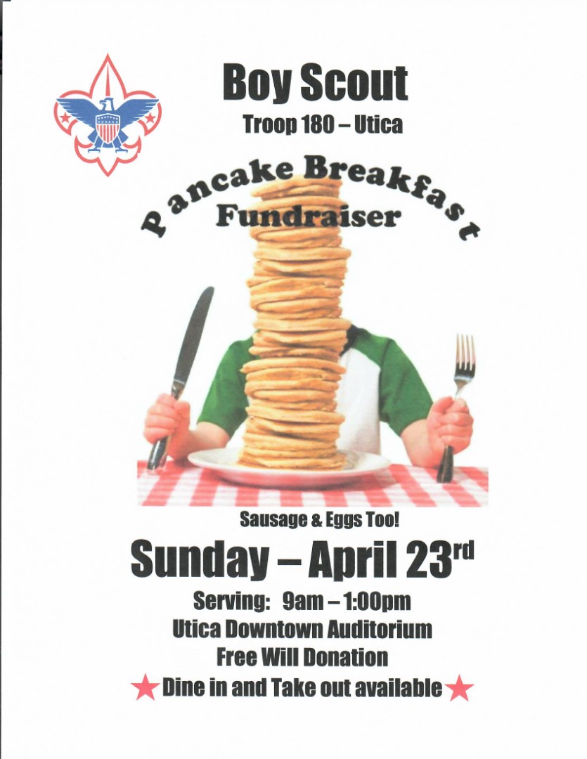 Village of Utica - Scout Breakfast