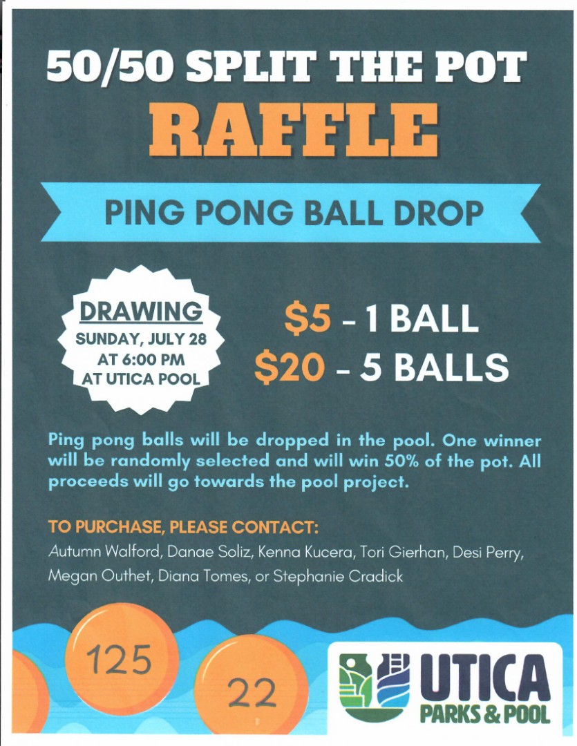 Village of Utica - Raffle